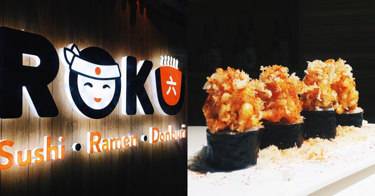 ROKU Celebrates 1st Anniversary of Trinoma Branch with Sushi-All-You ...