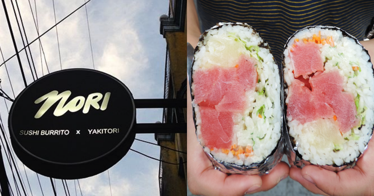 Must Try: Nori, the first Sushi Burrito joint in Manila! | Booky