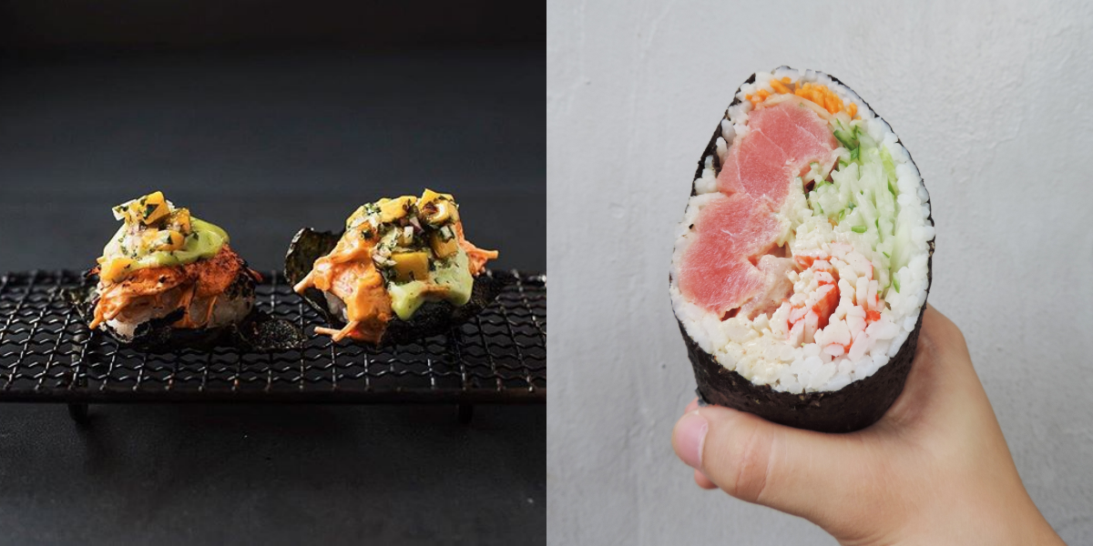 10 Sensational Sushi Creations We Saw (and Ate Up) in 2017 | Booky