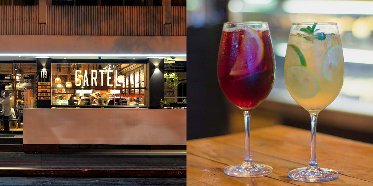 New BOGO Alert: Buy 1 Get 1 Sangria at Cartel Deli! | Booky
