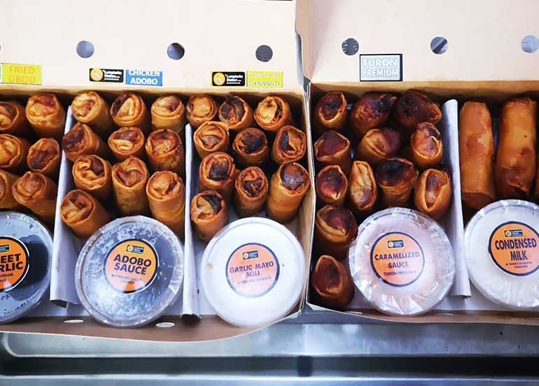Lumpiarito Station Offers the Complete Lumpia Package With Assorted ...