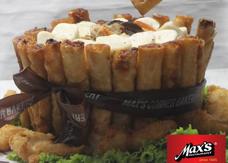 Level Up Your Handaan with Max’s New Pancit-Lumpia Cake | Booky