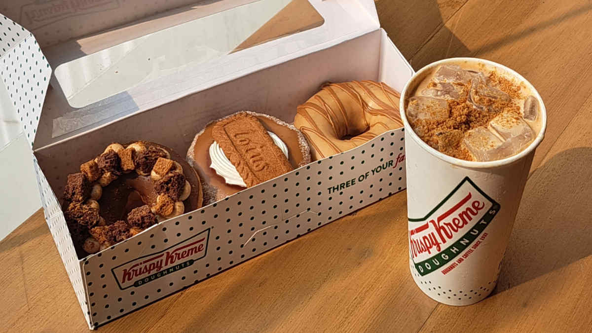 Calling All Biscoff Fans: Krispy Kreme Launches Lotus Biscoff Series ...